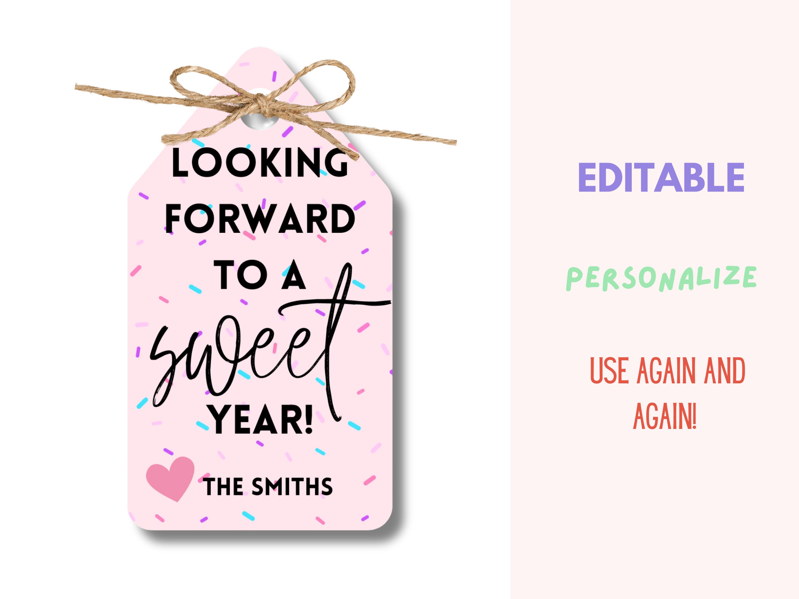 Editable Teacher Gift Tags Editable Teacher Tags Printable Teacher Gift ...