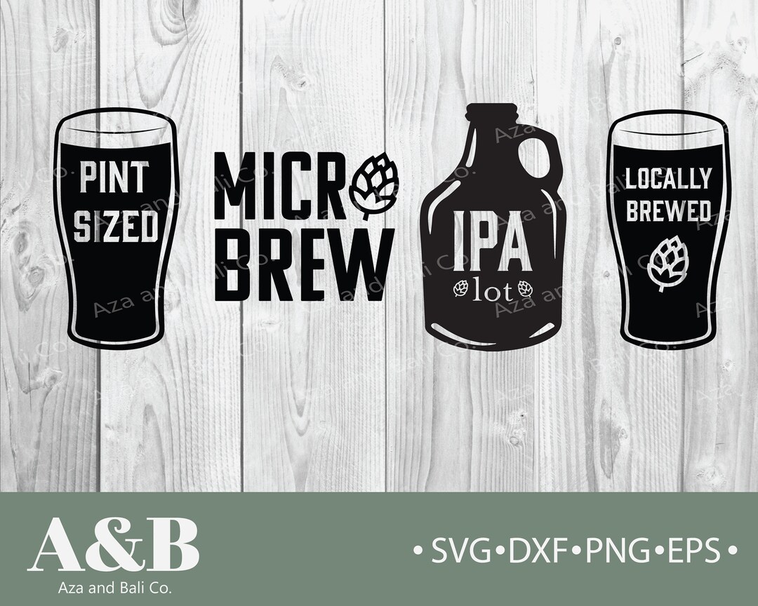 Baby is Brewing Digital Bundle Micro Brew SVG Locally Brewed - Etsy