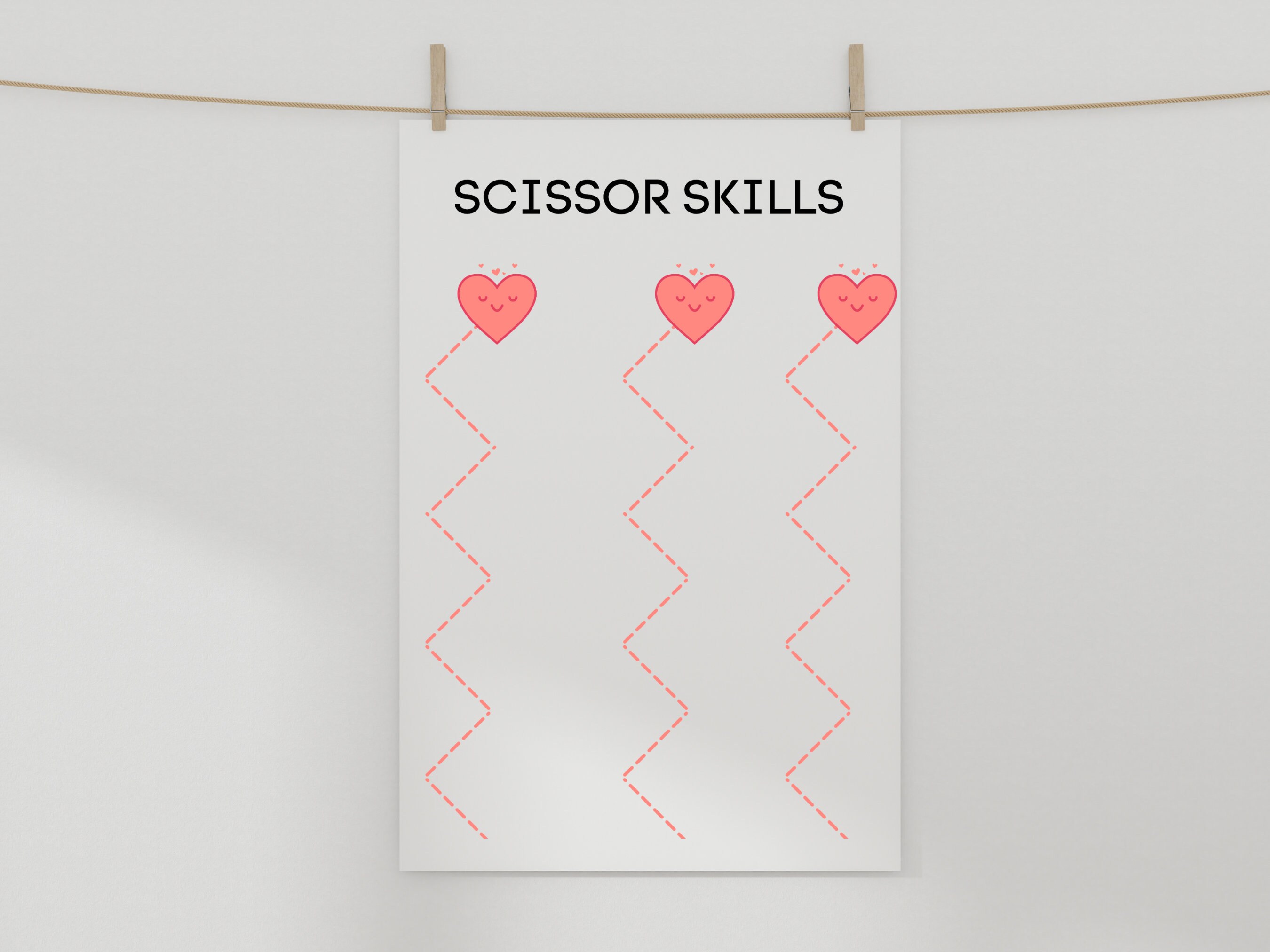Scissor Skills Activities | Printable Fine Motor Activity | Preschool ...