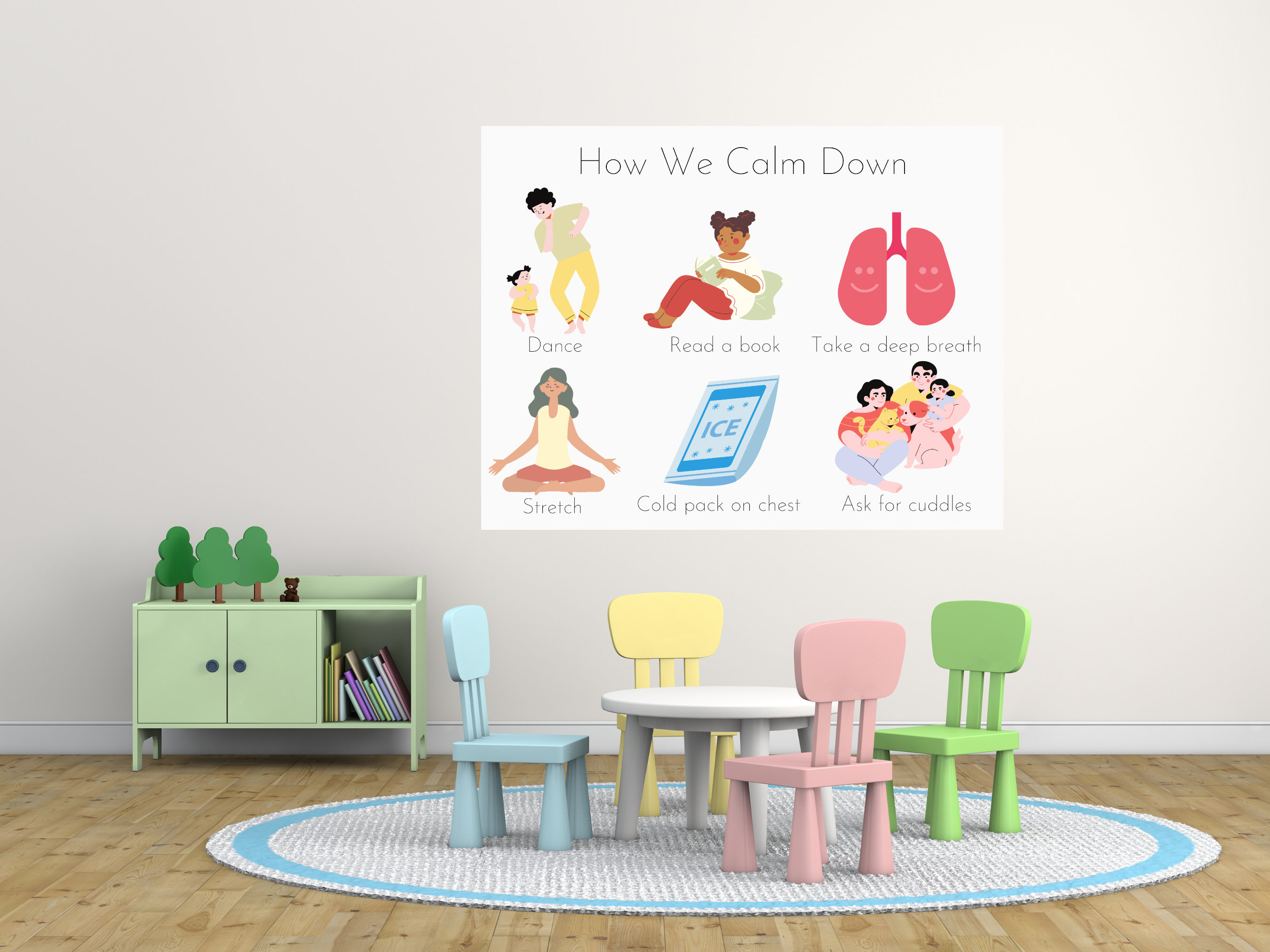 Calm Down Corner Poster | Emotional Regulation Poster | Calming ...