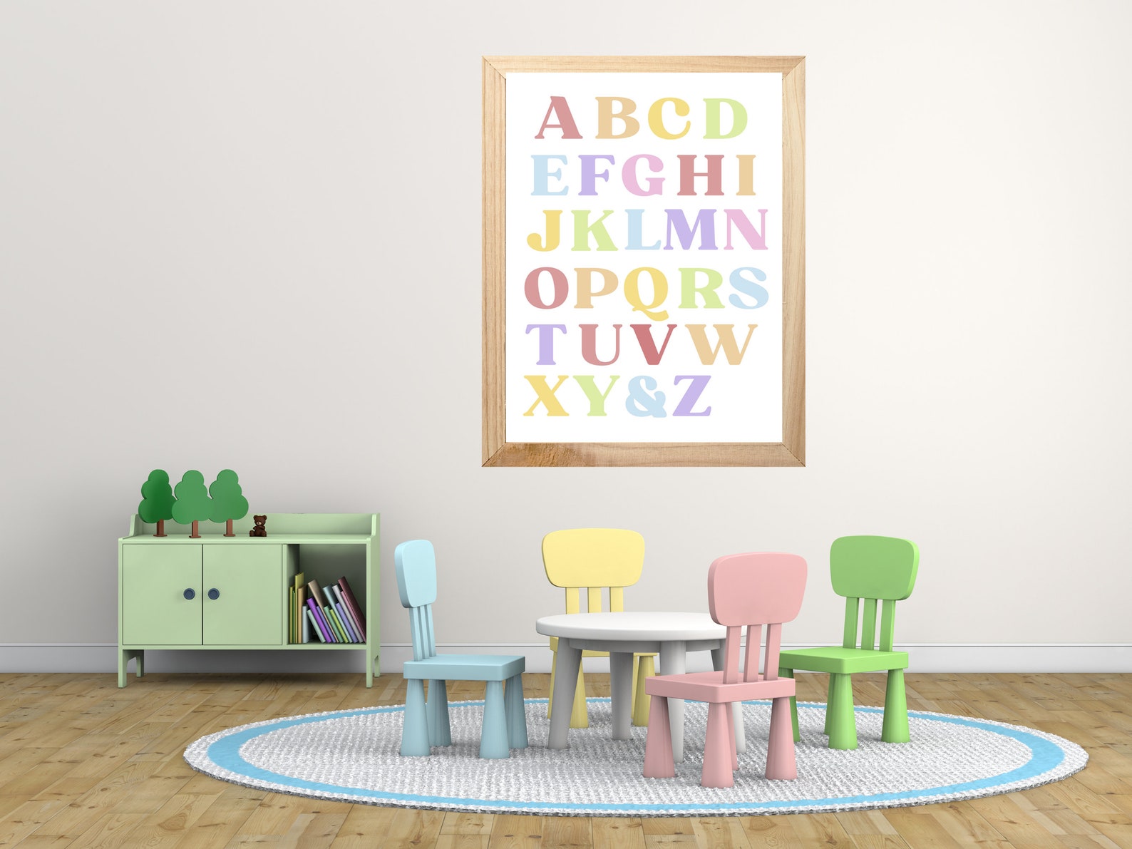 ABC Poster Alphabet Poster Alphabet Poster Printable - Etsy