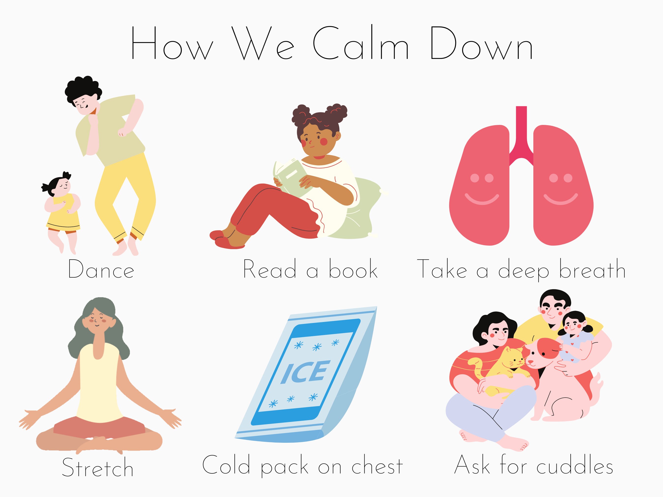 Calm Down Corner Poster | Emotional Regulation Poster | Calming ...