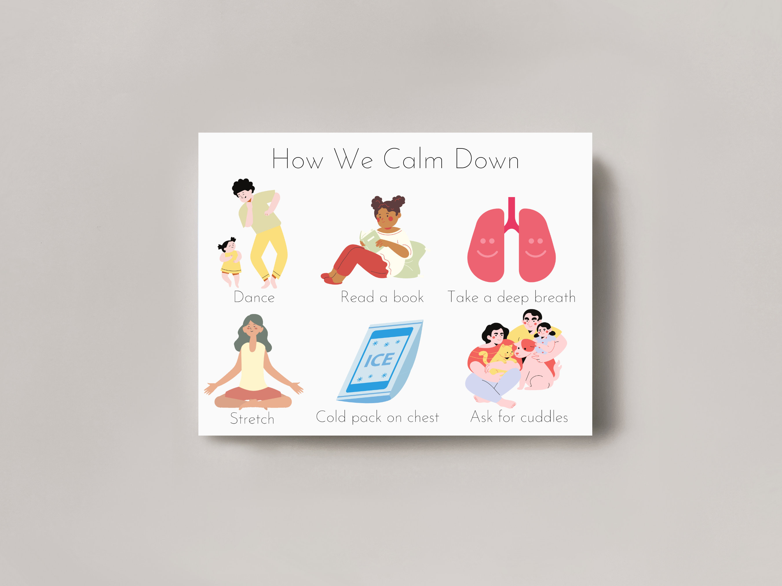 Calm Down Corner Poster | Emotional Regulation Poster | Calming ...