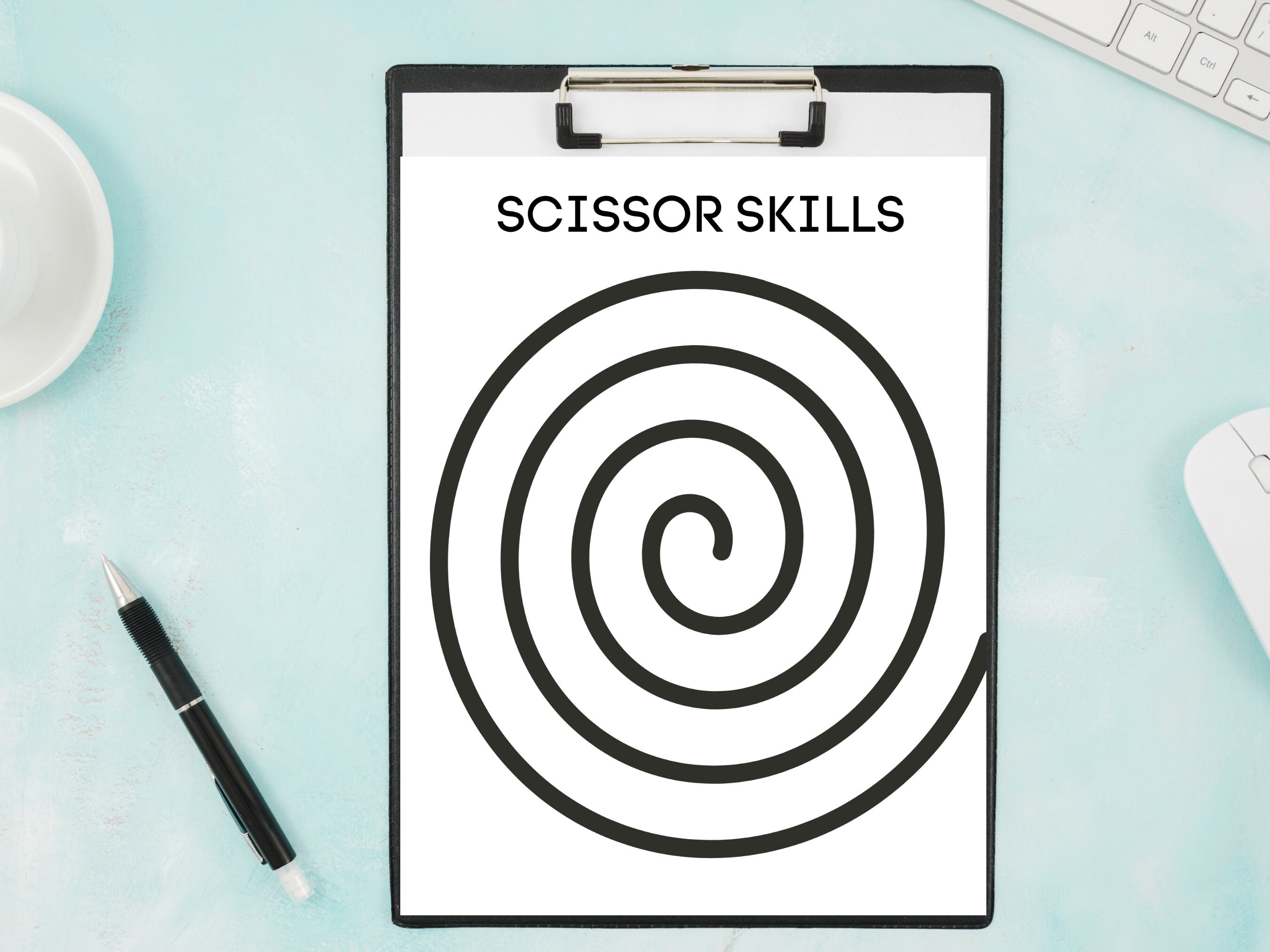 Scissor Skills Activities Printable Fine Motor Activity Preschool ...