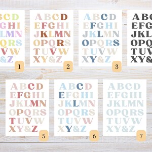 ABC Poster | Alphabet Poster | Alphabet Poster Printable | Boho ...