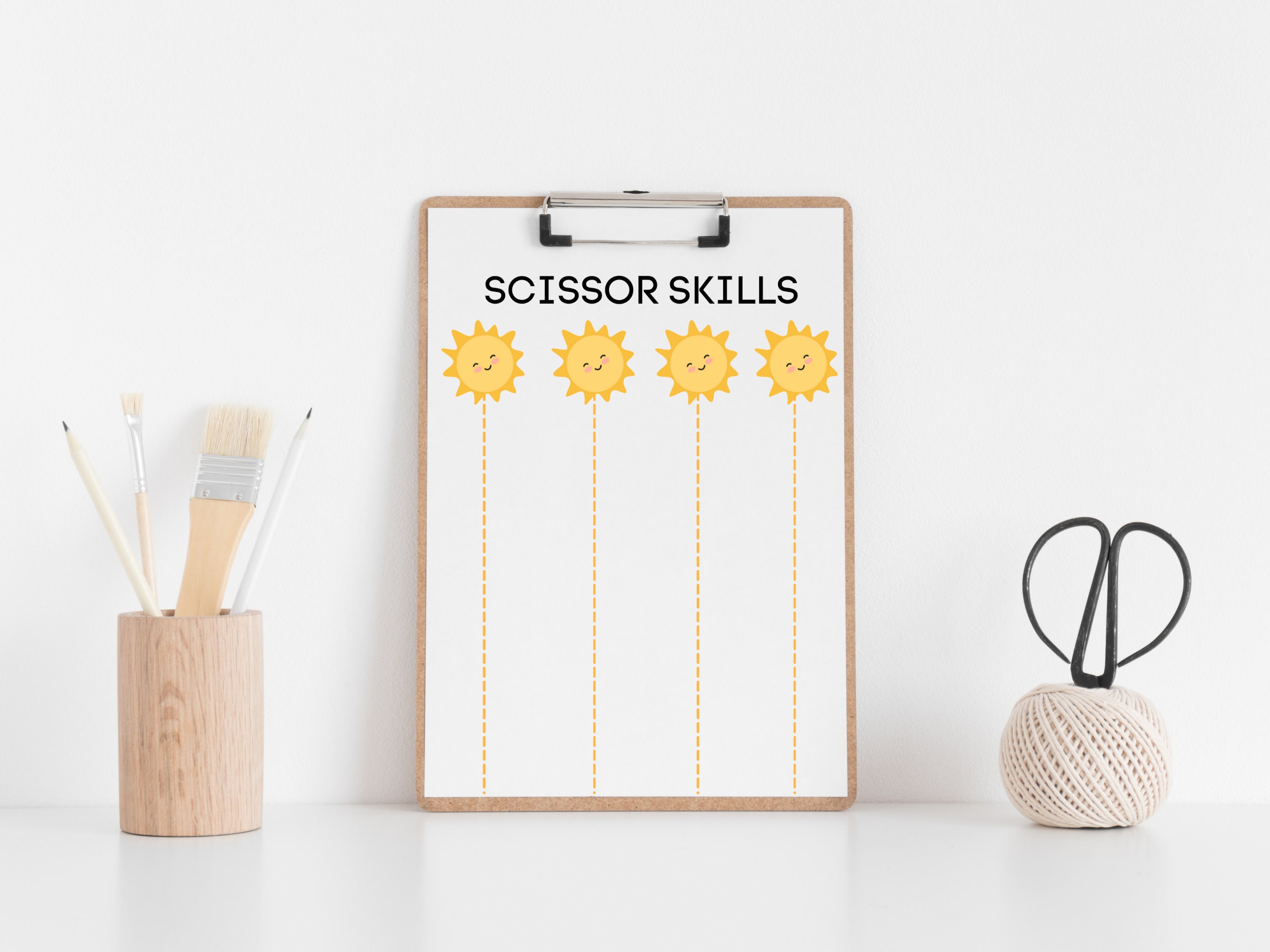 Scissor Skills Activities Printable Fine Motor Activity Preschool ...