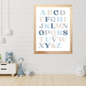 ABC Poster | Alphabet Poster | Alphabet Poster Printable | Boho ...