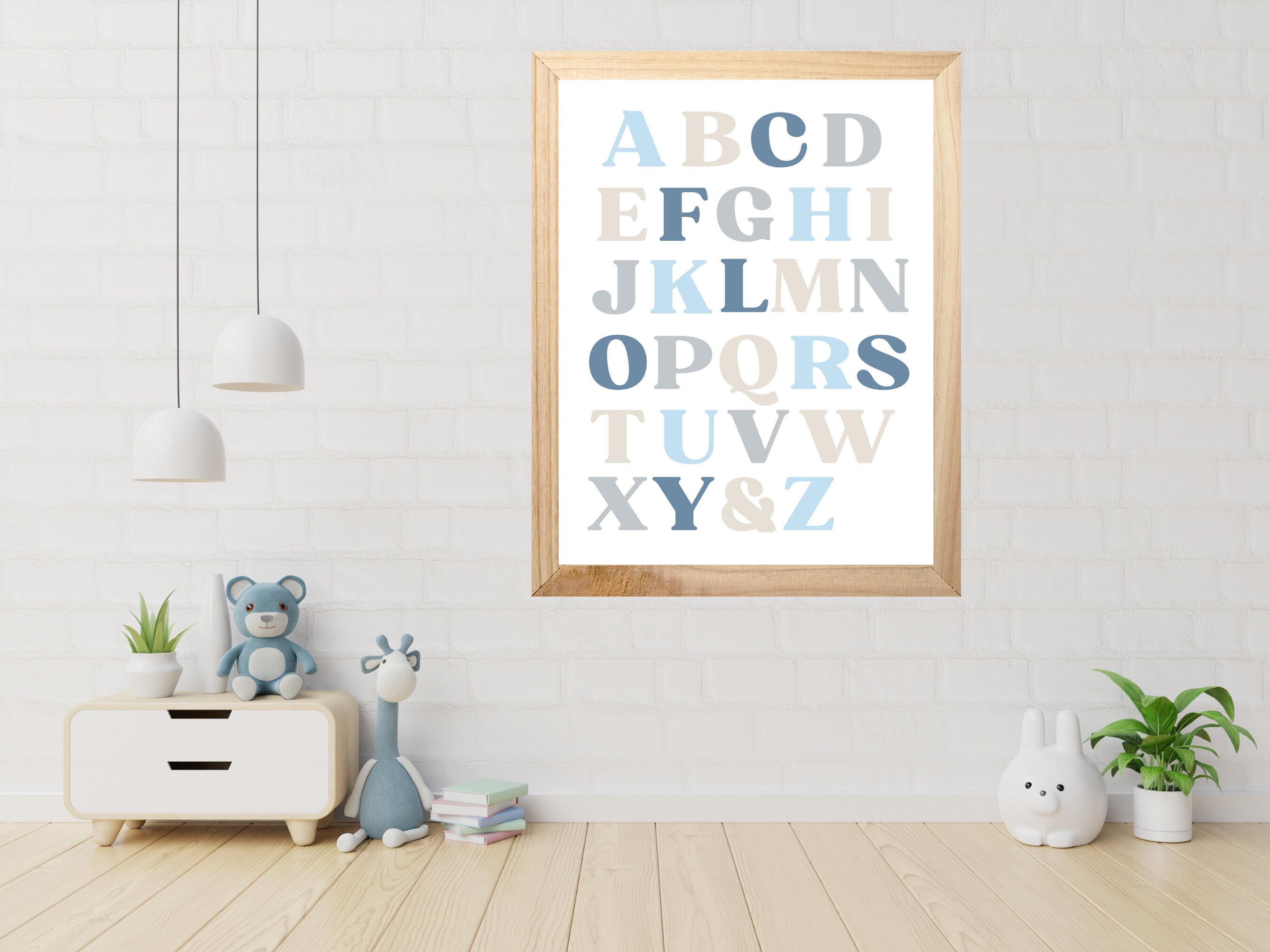ABC Poster Alphabet Poster Alphabet Poster Printable - Etsy