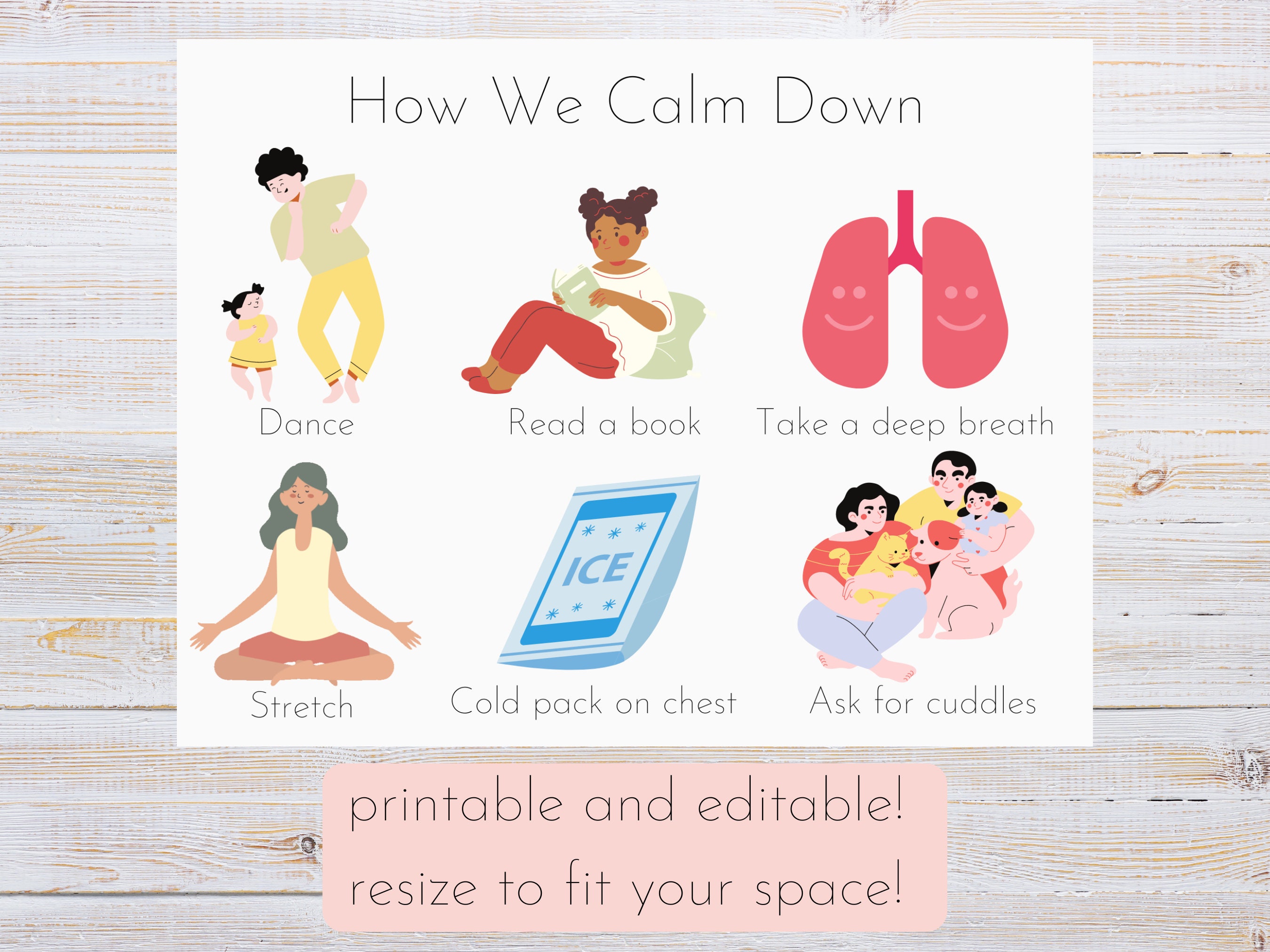 Calm Down Corner Poster | Emotional Regulation Poster | Calming ...