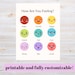 Feelings Chart | Emotions Print | Printable Wall Art | Montessori ...