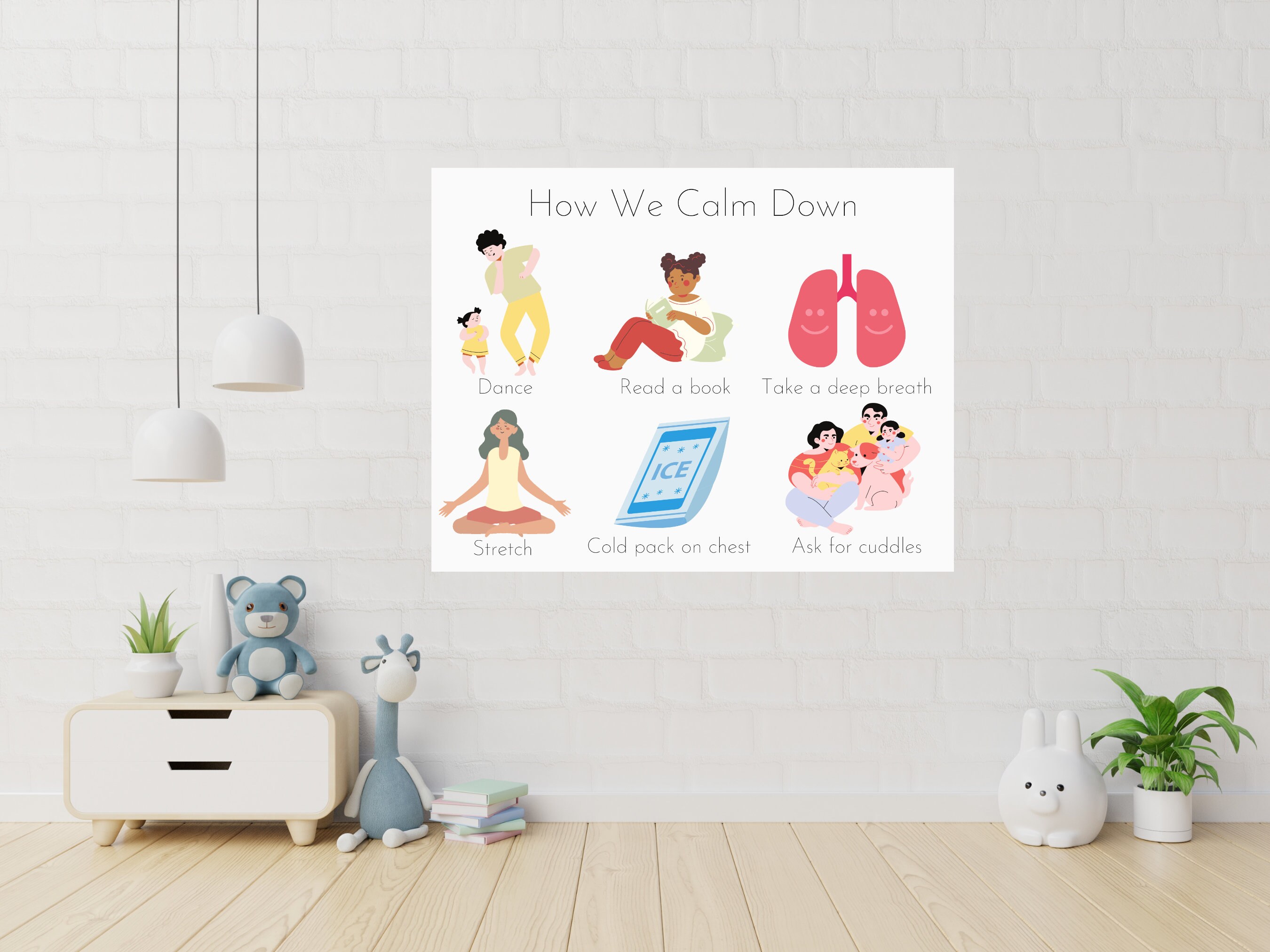 Calm Down Corner Poster | Emotional Regulation Poster | Calming ...