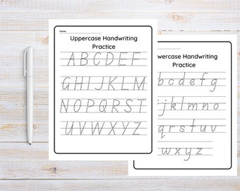 Neat Handwriting Worksheets Alphabet Worksheets Printable Handwriting ...