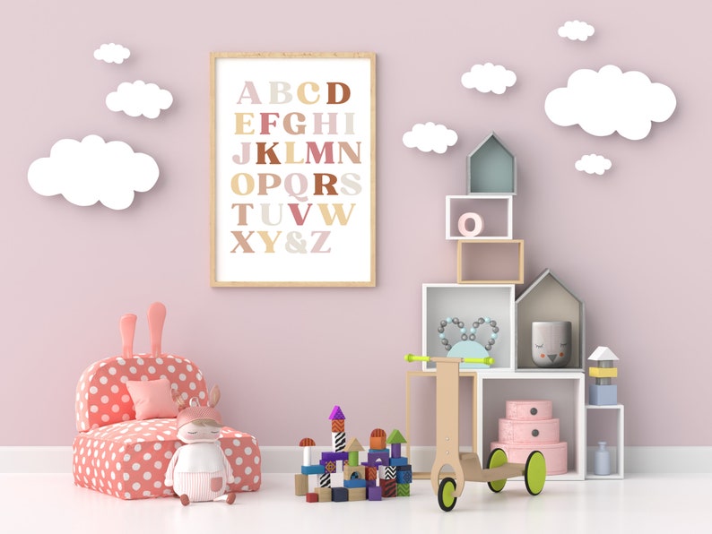 ABC Poster Alphabet Poster Alphabet Poster Printable - Etsy