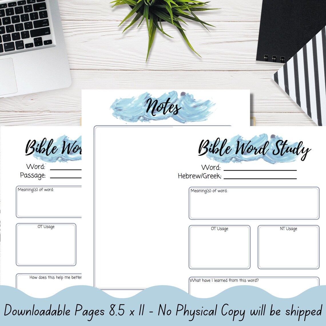 Printable Bible Word Study, Word Study Template - Etsy