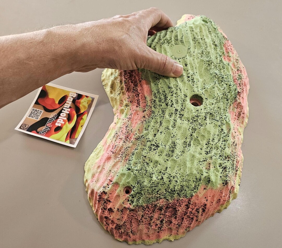 Rock Climbing Hold Set Gnarlies Series, Gnar Sloper Barnholds Home Wall ...
