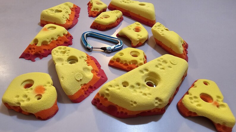 CUSTOM - Barnholds - Cheese Chunk Rock Climbing Holds: Jugs, Crimps ...