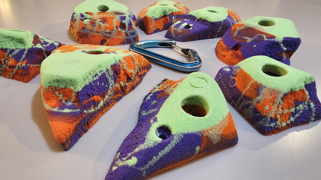 CUSTOM - Granite Edge Rock Climbing Hold Set: Bolt-on Barnholds Edges ...