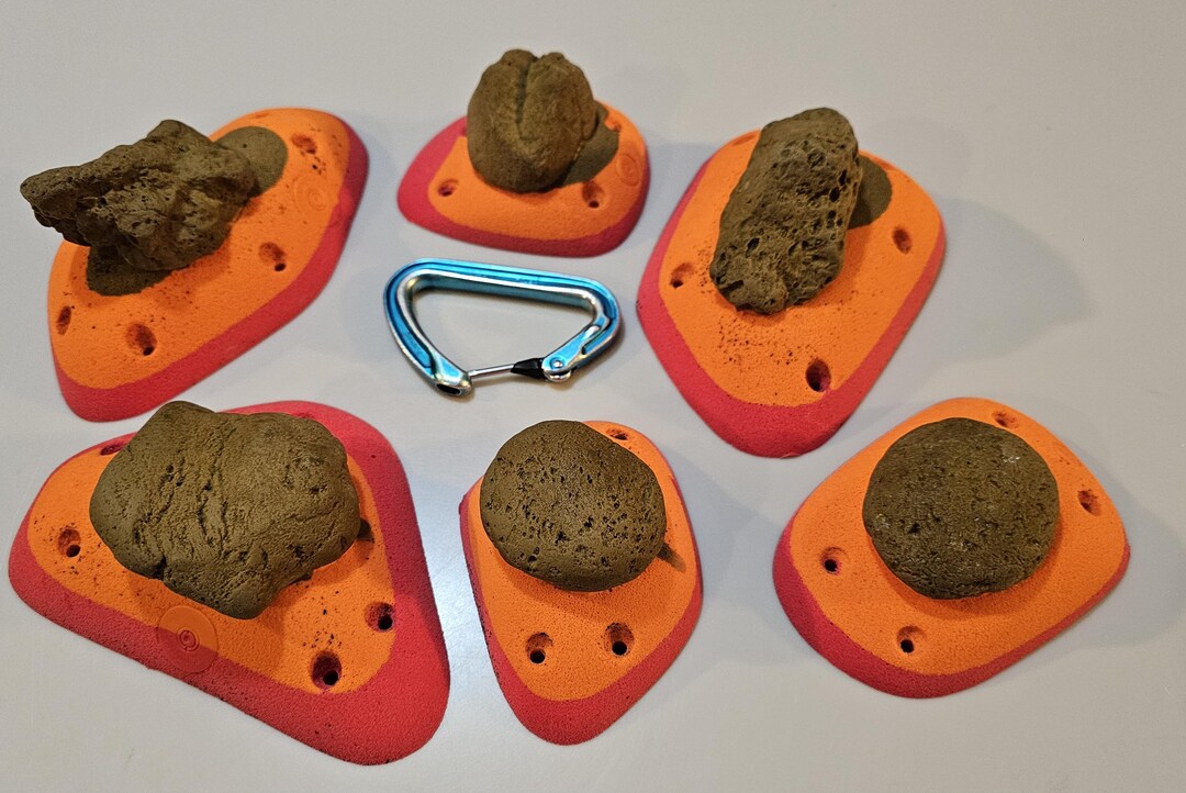 The Lakeshore Stones, Rock Climbing Hold Set, Jugs, Pinches, Slopers ...