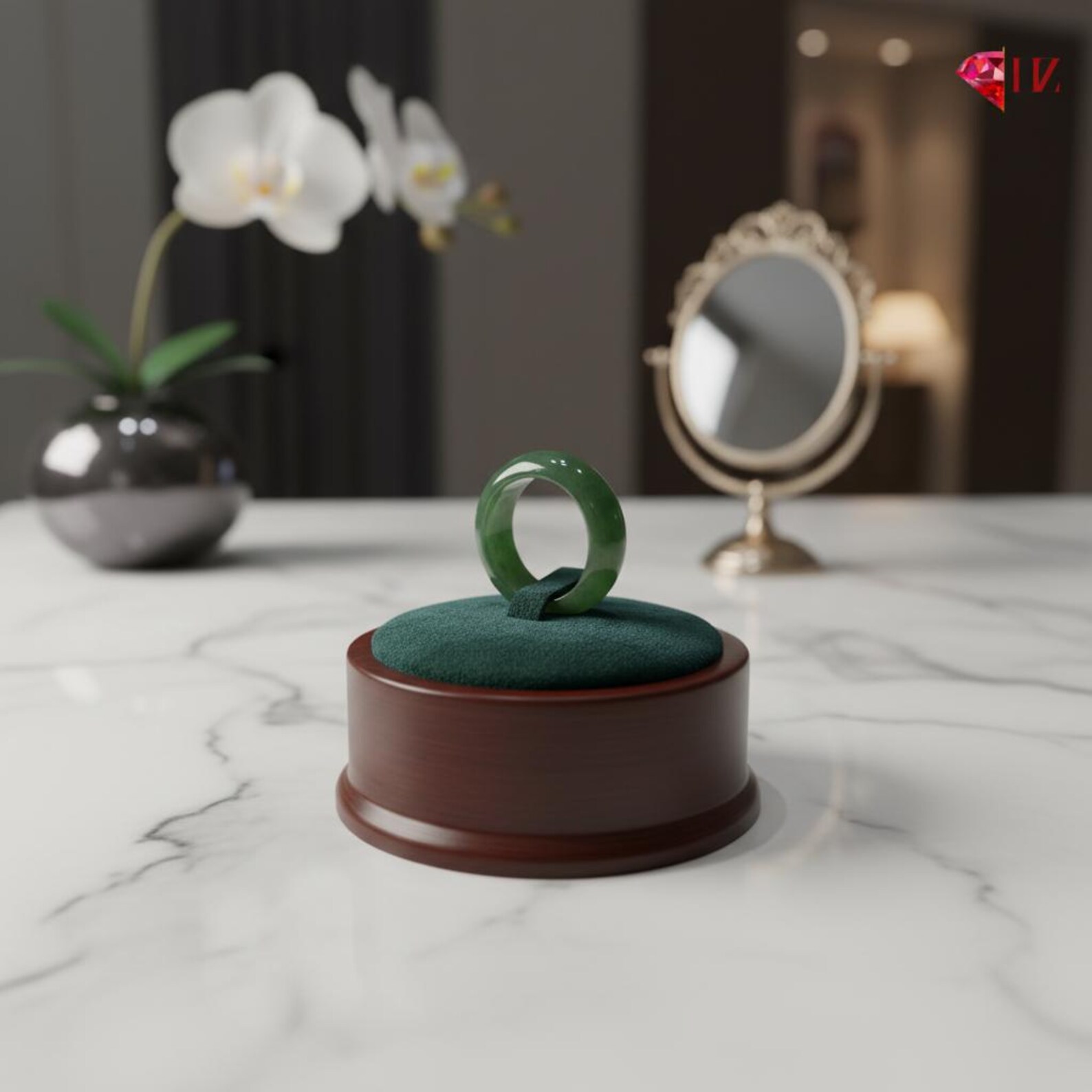 Certified Burmese Jadeite Ring - Forest Green Jade, US Size 9 - Etsy