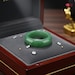 Certified Burmese Jadeite Ring - Forest Green Jade, US Size 9 - Etsy