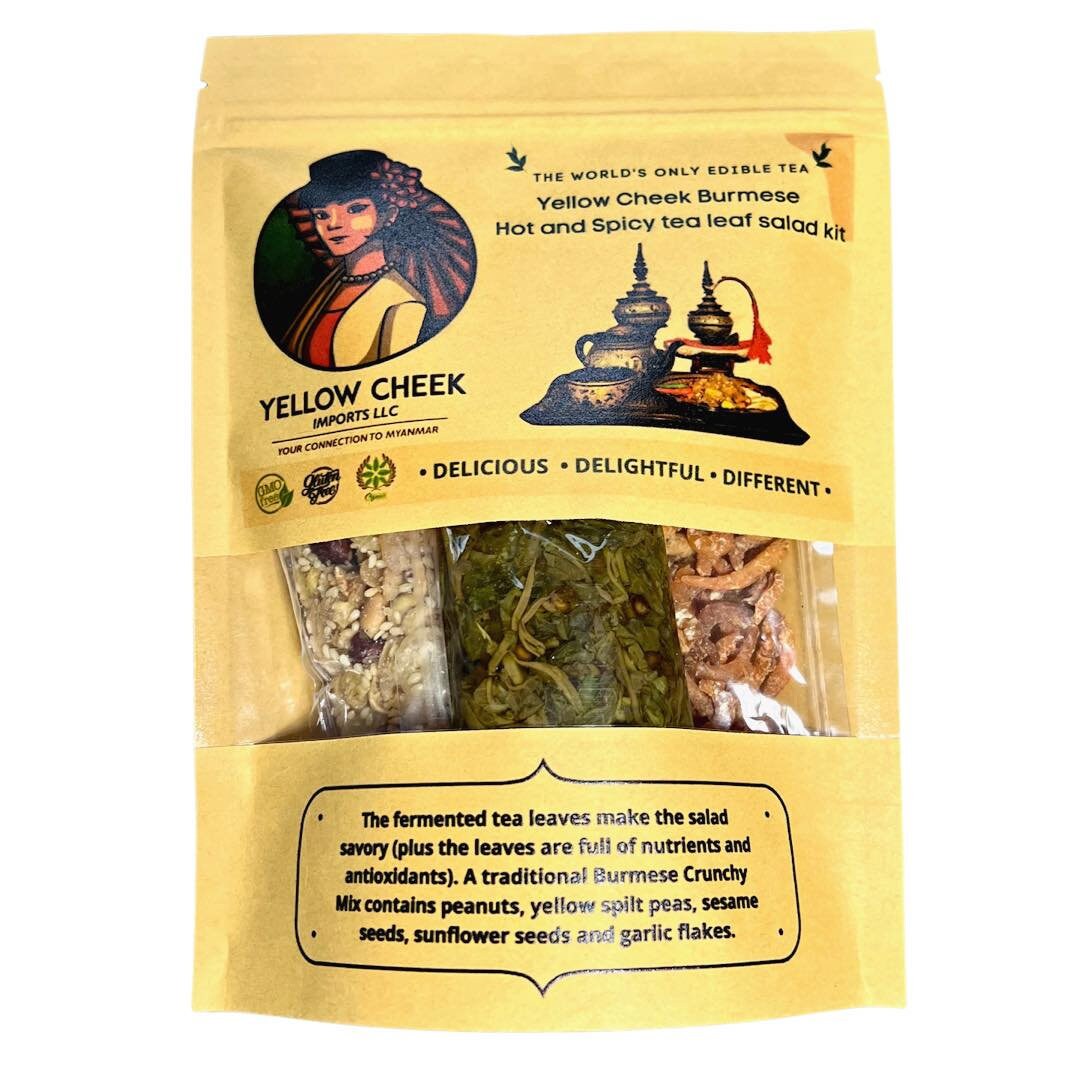 Burmese Tea Leaf Salad Kit: Fermented Laphet Thoke, Non-gmo - Etsy