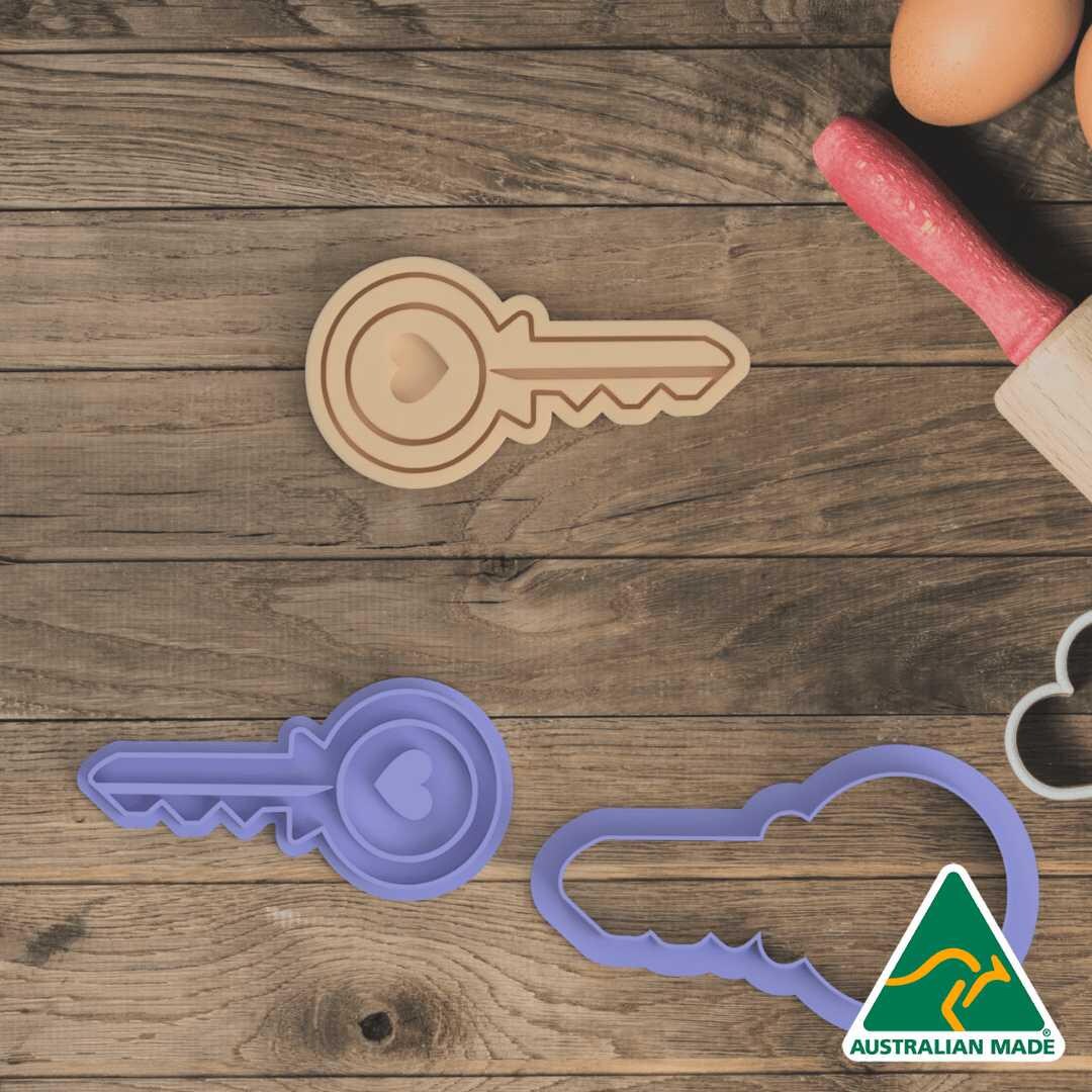 House Key Cookie Cutter and Embosser Stamp - Etsy