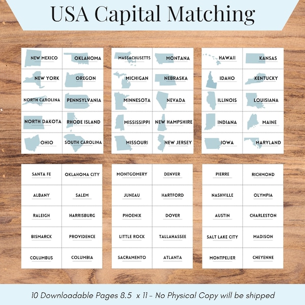 Matching Game - Etsy