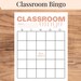 Classroom Bingo, Fun Classroom Games, Get to Know Your Classmate ...