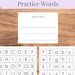 Learn to Write, Writing Practice, Trace Letters and Numbers, Kids Font ...
