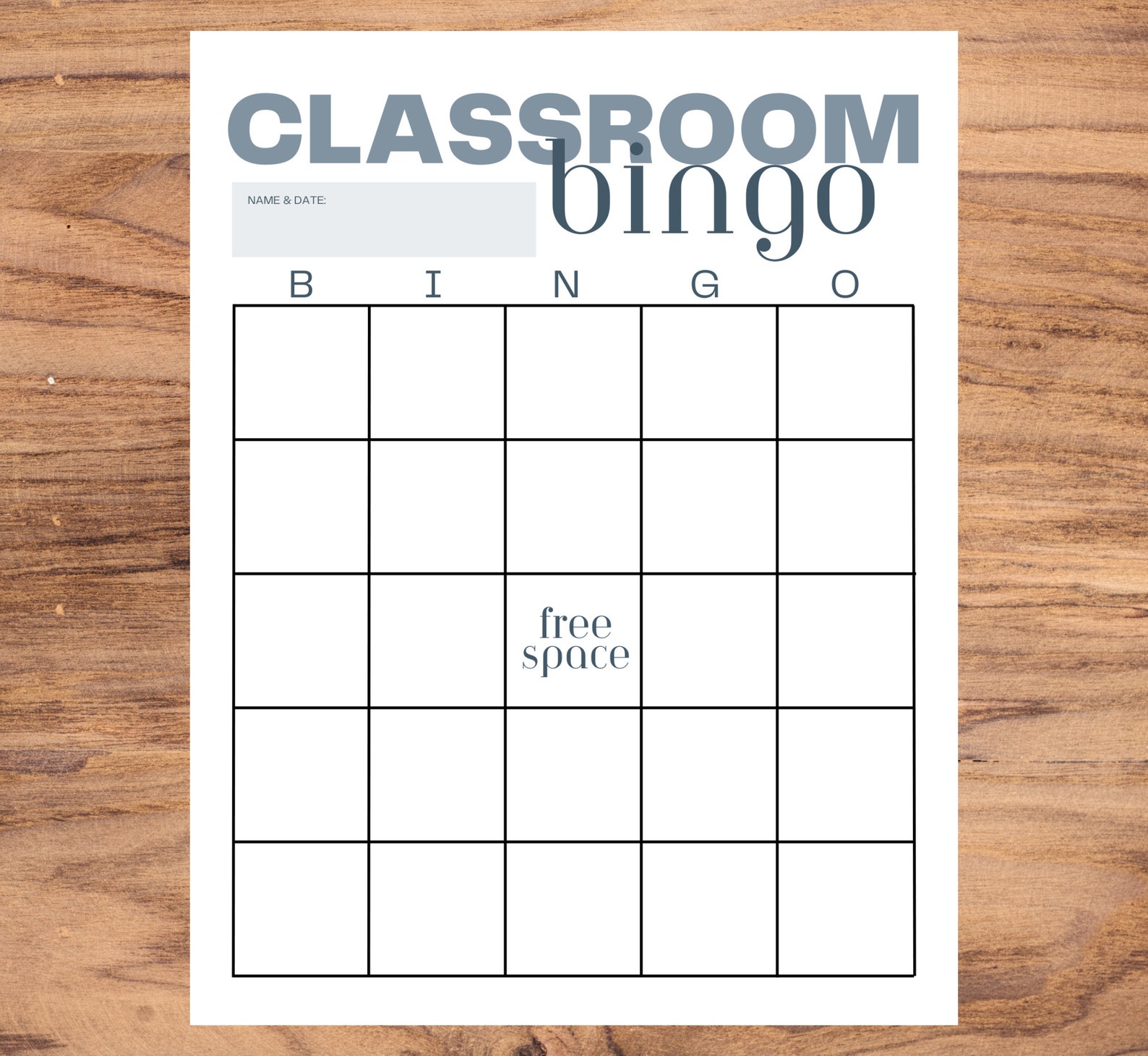 Classroom Bingo, Fun Classroom Games, Get to Know Your Classmate ...