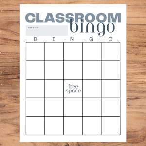 Classroom Bingo, Fun Classroom Games, Get to Know Your Classmate ...