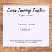 Cross Training Record Tracker, Fitness Goals, Strength Training ...