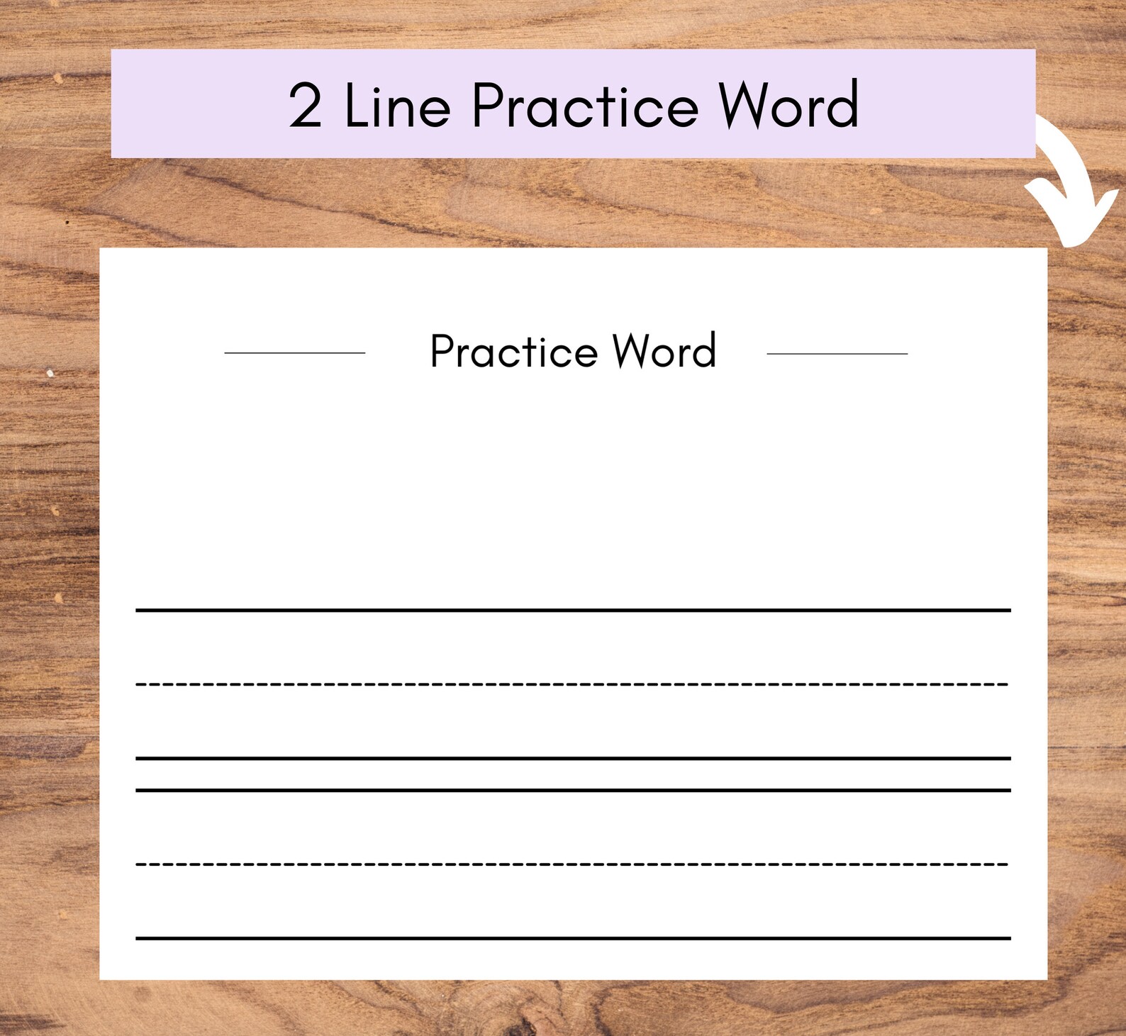 Learn to Write, Writing Practice, Trace Letters and Numbers, Kids Font ...