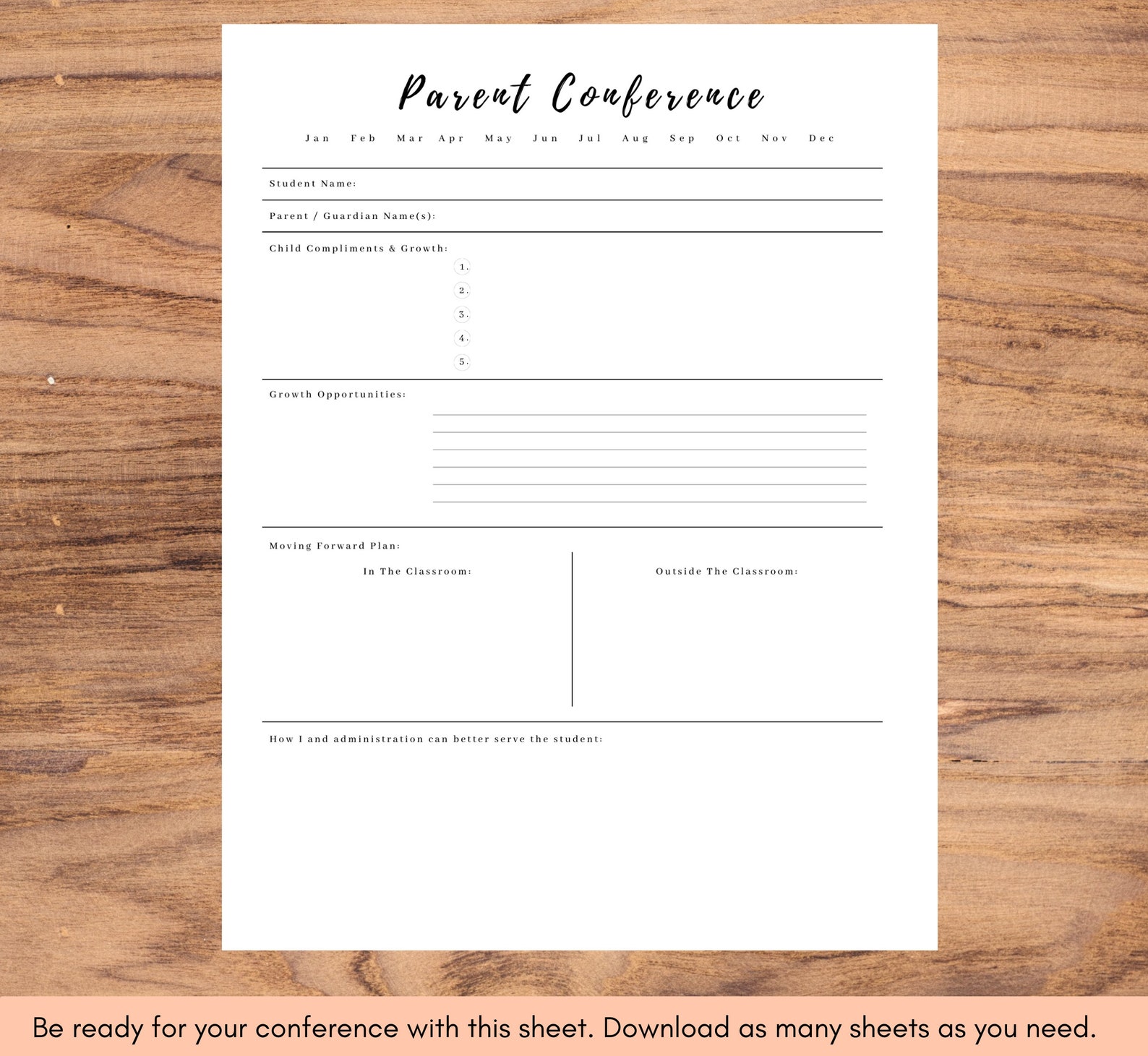Parent Teacher Conferences, Parent Teacher Conference Sign-in ...