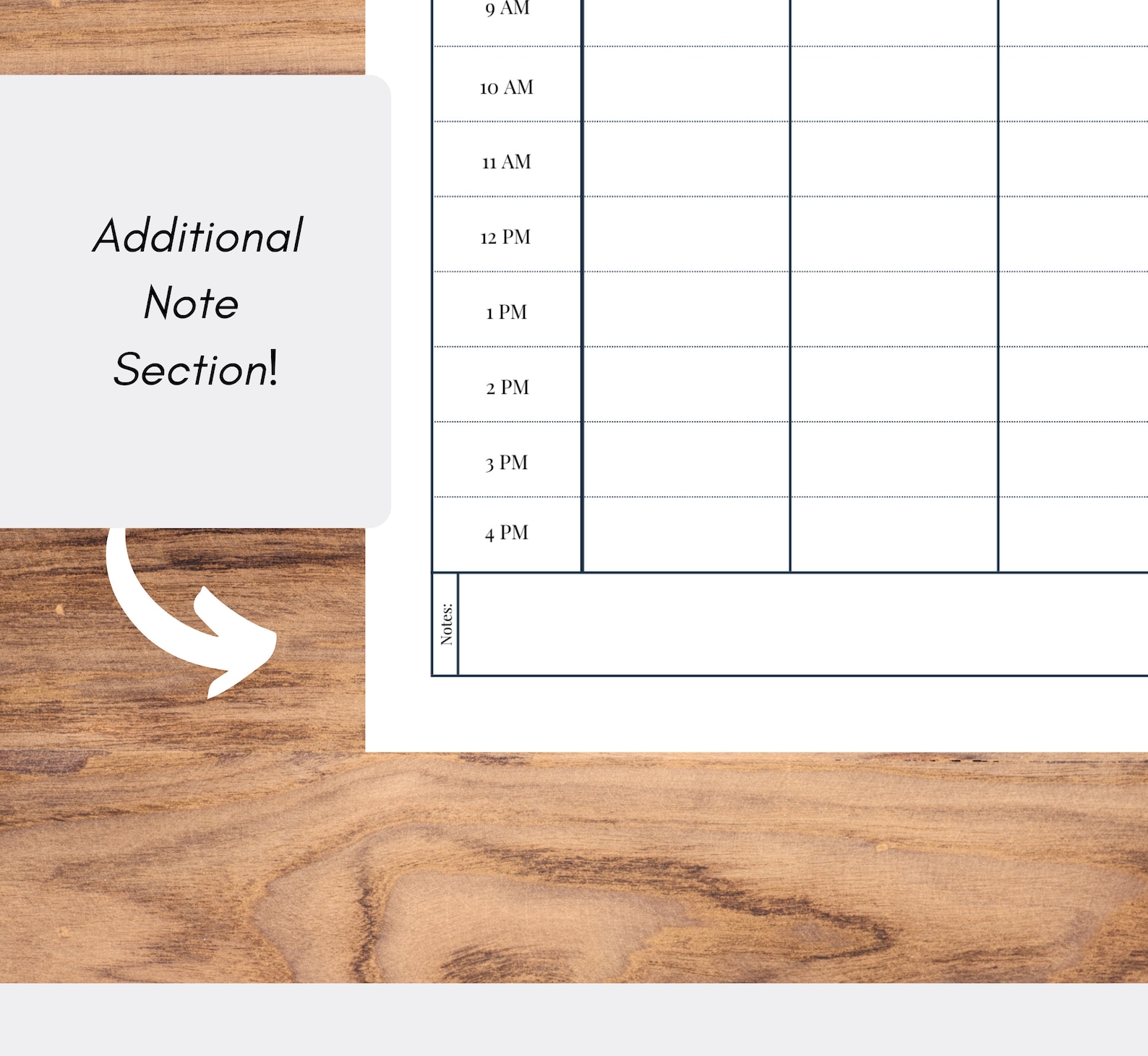 Weekly Lesson Plan Overview, Printable Time Blocked Lesson Plan ...