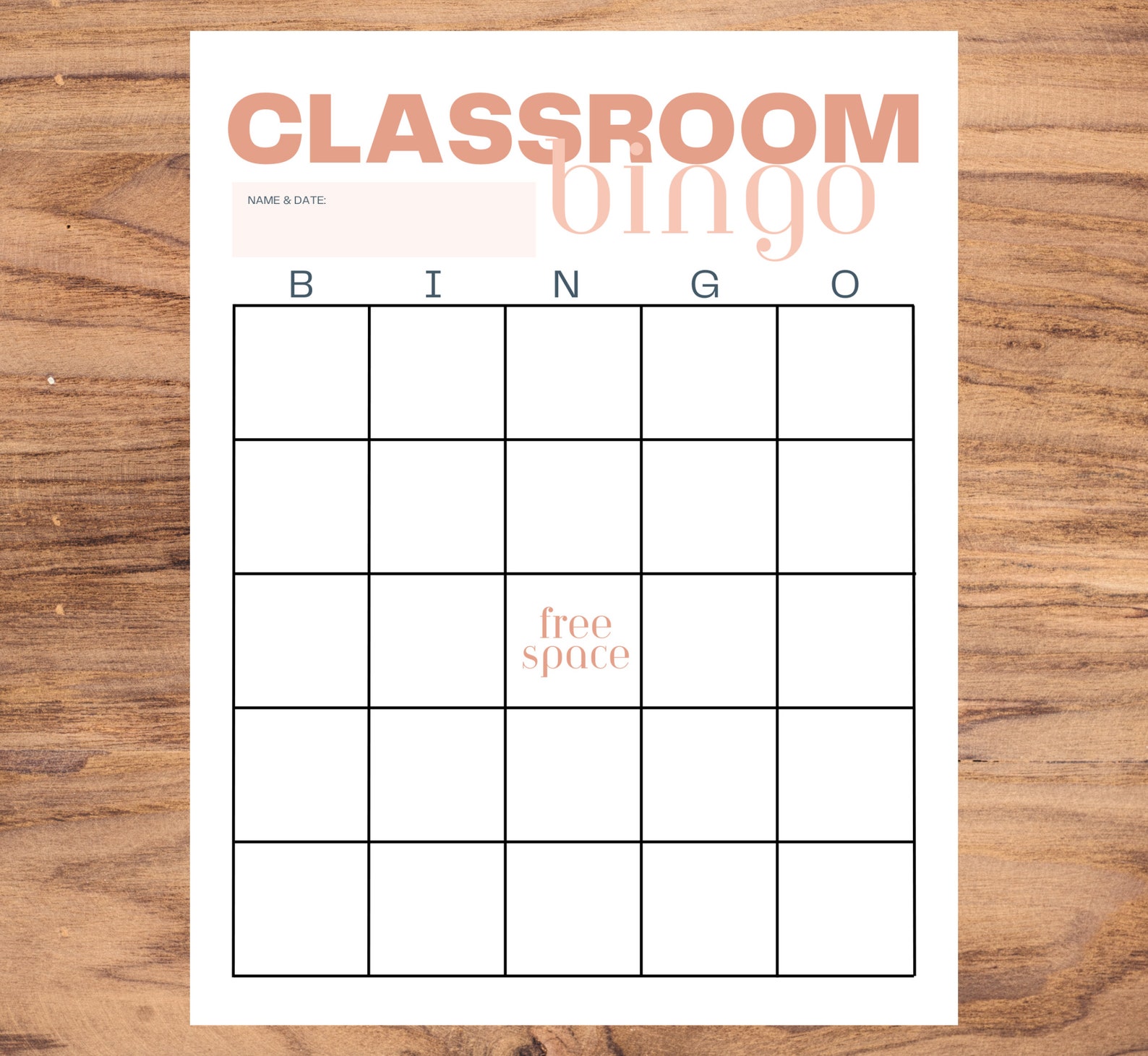 Classroom Bingo, Fun Classroom Games, Get to Know Your Classmate ...