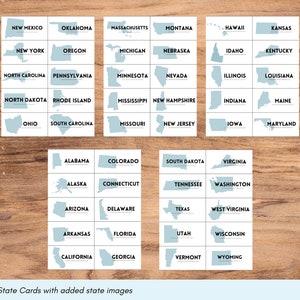 United States Capital Matching Game- Educational Lesson Activities ...
