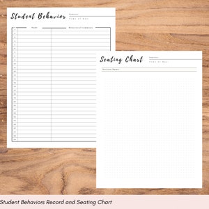 Substitute Teacher Report, Substitute Binder, Substitute Teacher Lesson ...