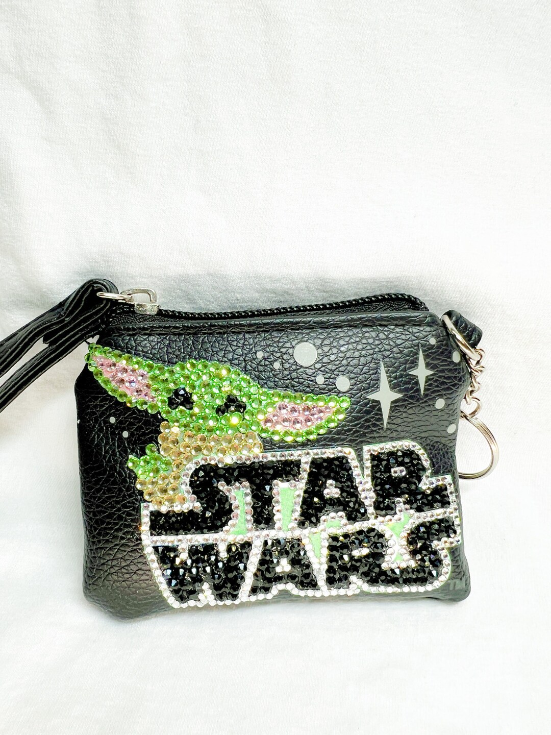 Baby Yoda Rhinestone Coin Purse - Etsy