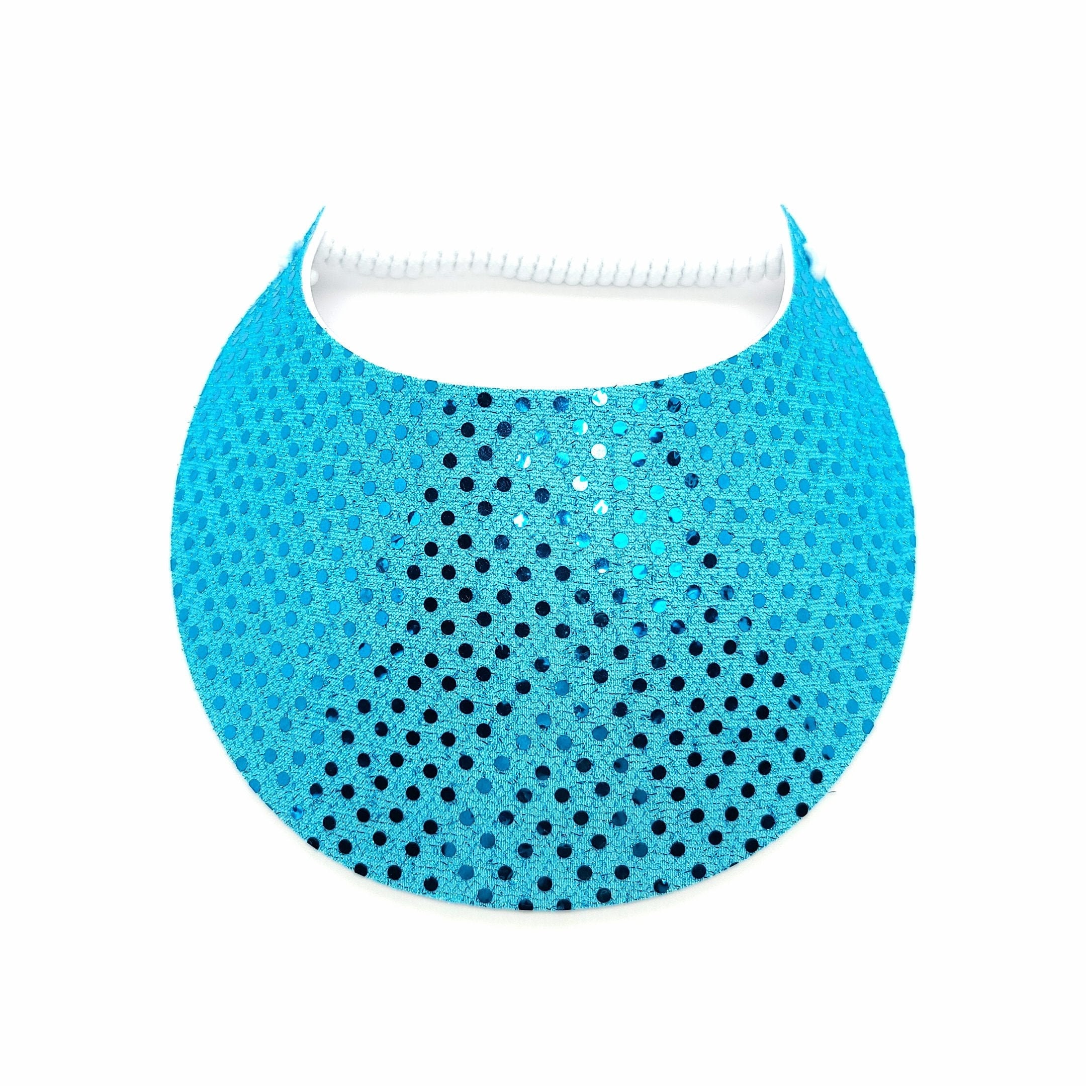 Glitz Blues and Greens Foam Sun Visor - Etsy