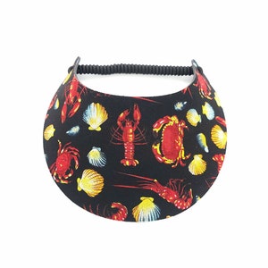 Ocean Life Patterns Foam Sun Visor - Etsy