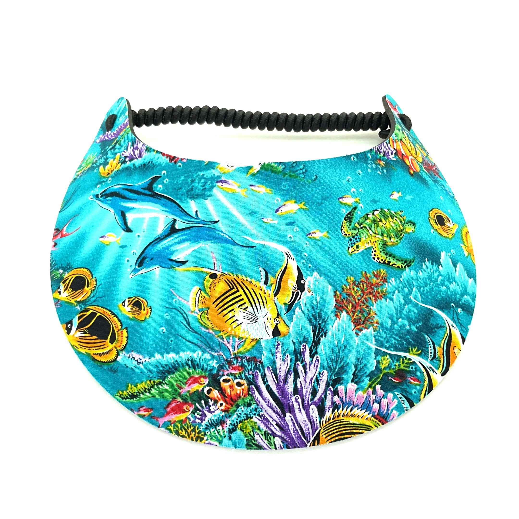 Ocean Life Patterns Foam Sun Visor - Etsy