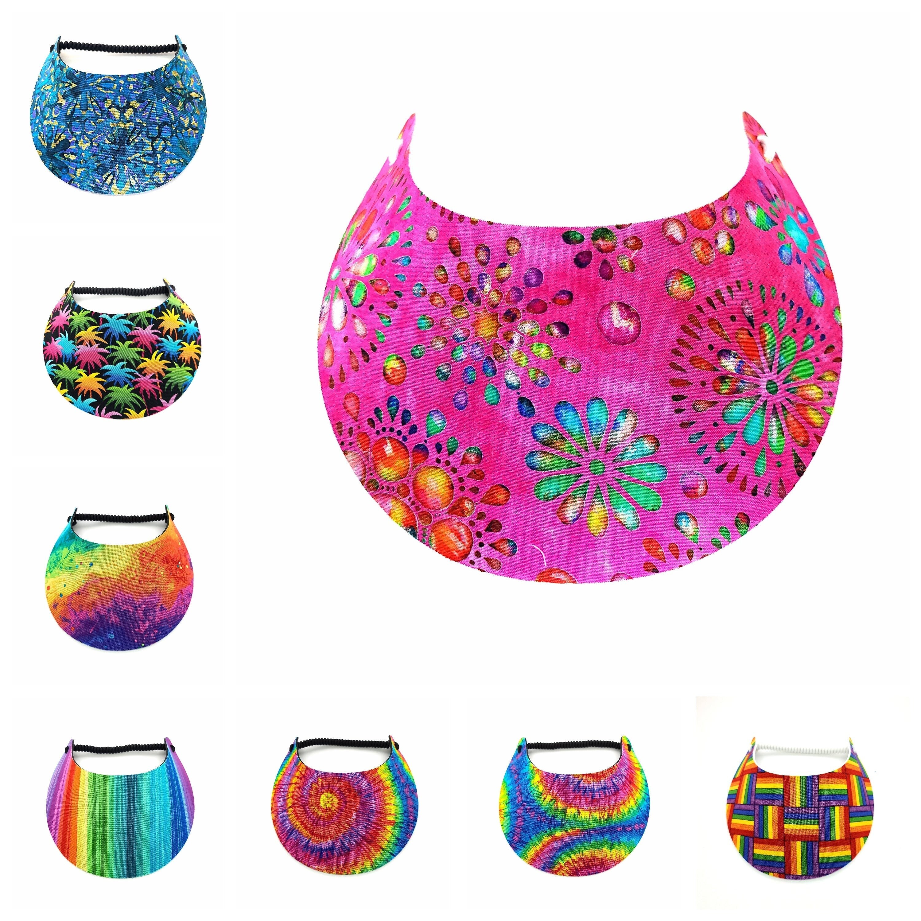 Bright Colors Foam Sun Visor - Etsy