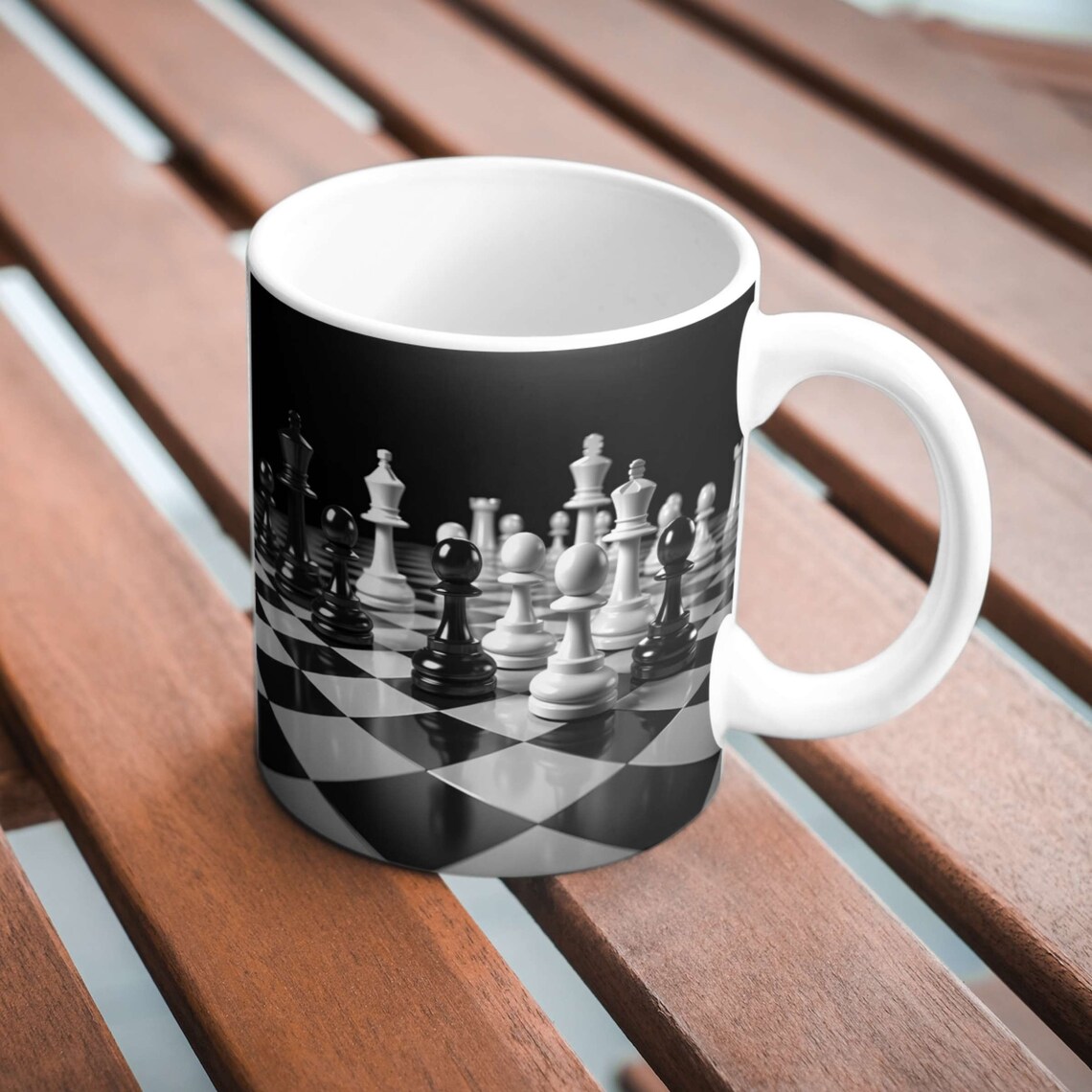 3D Tumbler Wrap Sublimation Design, Digital, 3D Chess Board Tumbler ...