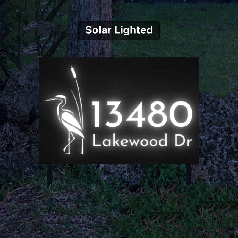 Lake House Numbers - Etsy