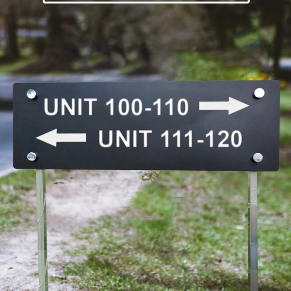 Floor Number Signs - Etsy