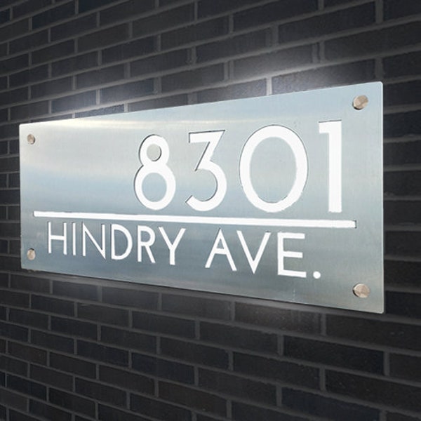 Led Address Sign - Etsy