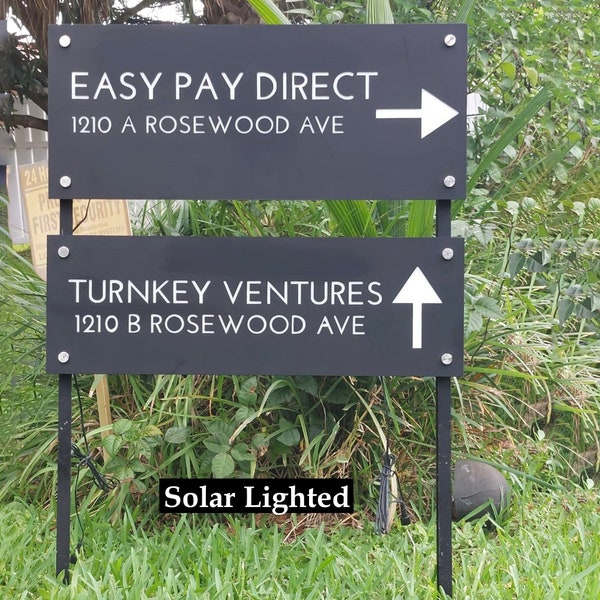 Solar Business Sign - Etsy