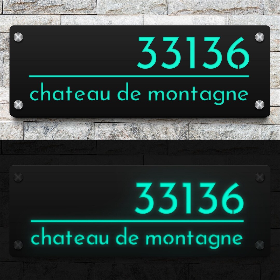 Custom Lighted Signage, Air BNB Sign, Business Signage, Solar House ...