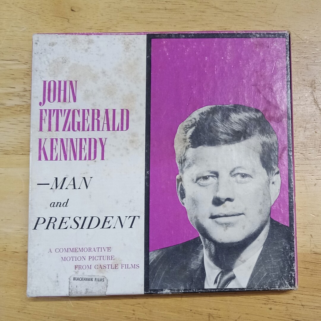 8mm Film John Fitzgerald Kennedy Man and President Castle Films Number ...